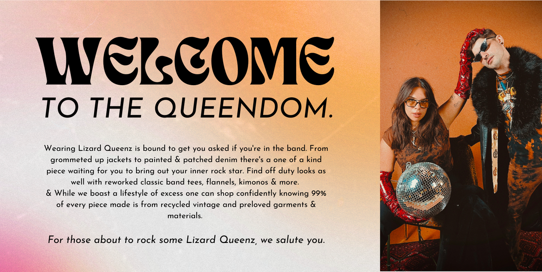 Lizard Queenz - Upcycled & Handmade Bohemian Rock Clothing